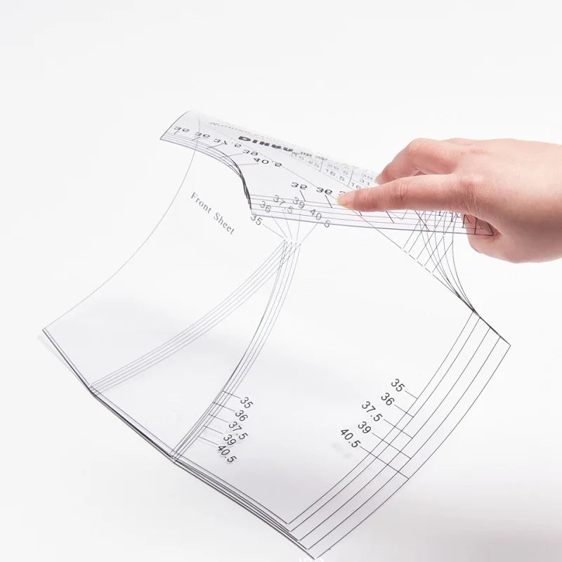 Clocore 1:1 Basic Inch Sewing Pattern Fashion Women Prototype Full ...