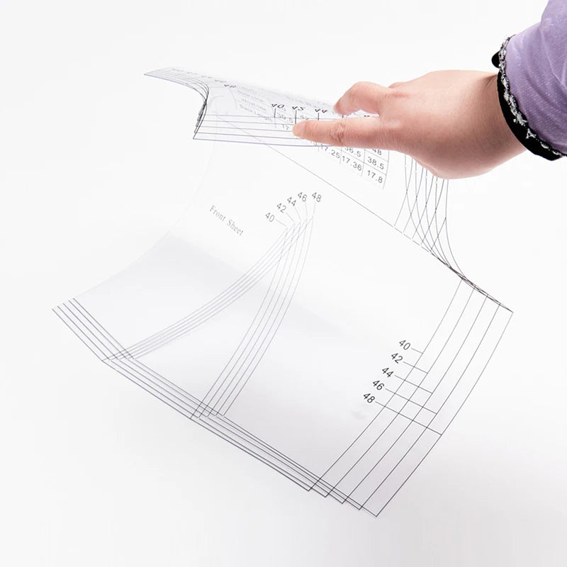 Clocore 1:1 Basic Inch Sewing Pattern L Size Fashion Women Prototype ...