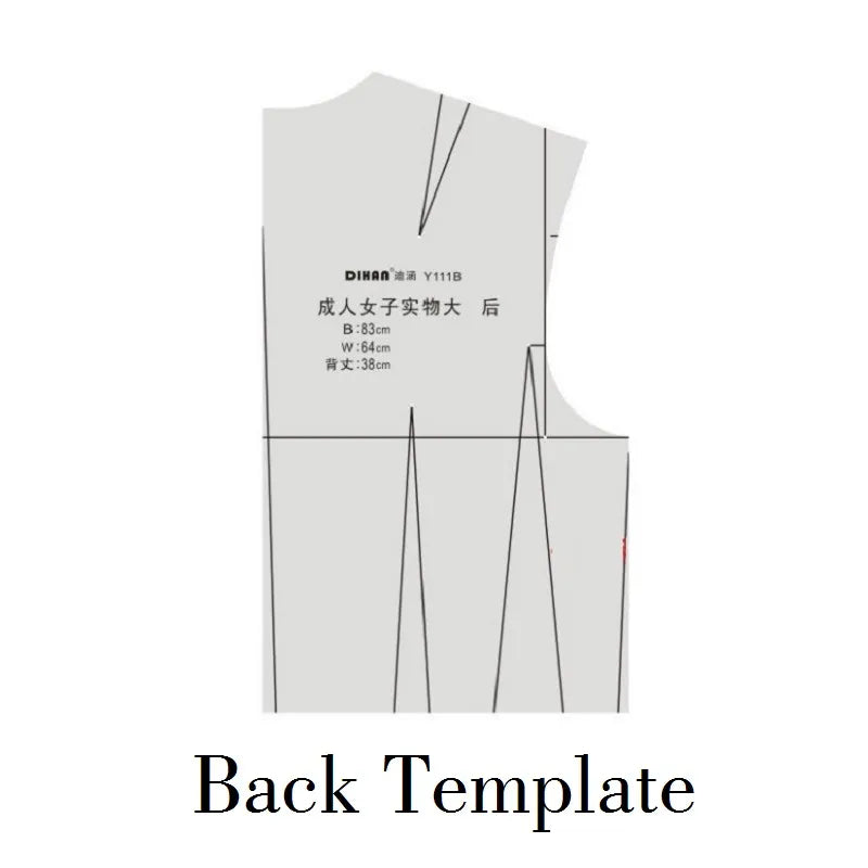 1:1 Fashion Tailor's Rulers Women Basic Pattern Making Prototype Temp ...