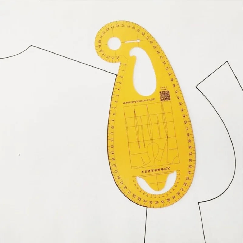 Guide Ruler to Pattern Making Fashion Design Ruler Clothing Curve Arm ...