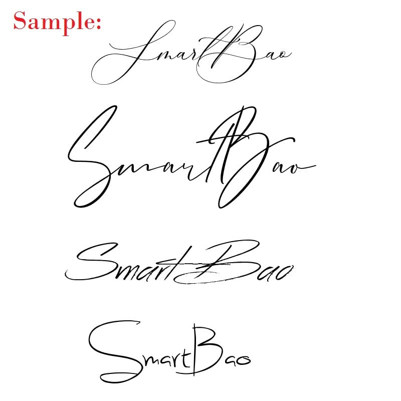 Personal Name Stamp Handwritten Signature Seal – clocore