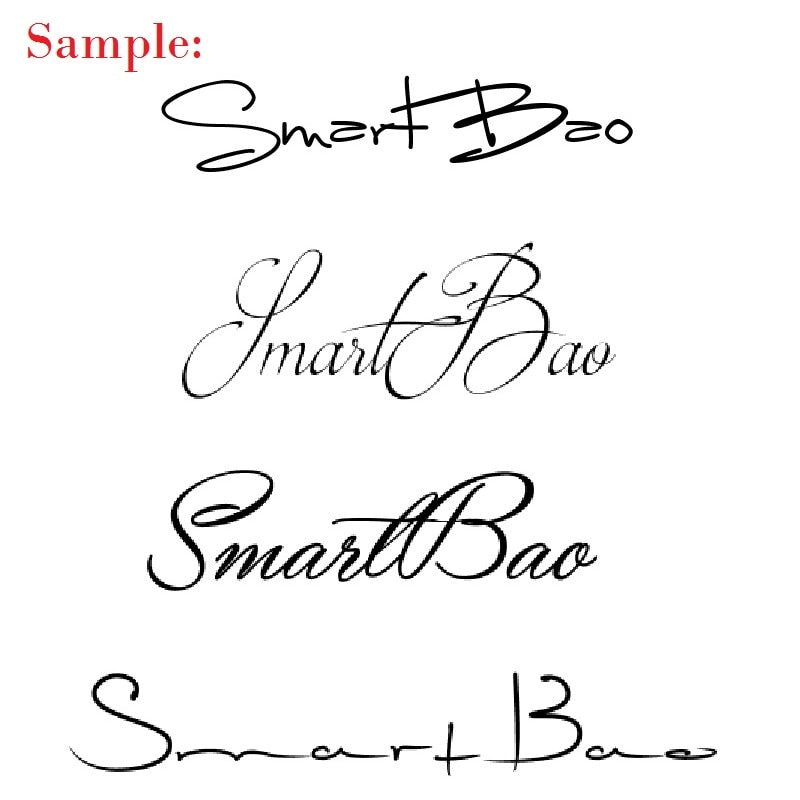 Personal Name Stamp Handwritten Signature Seal – clocore